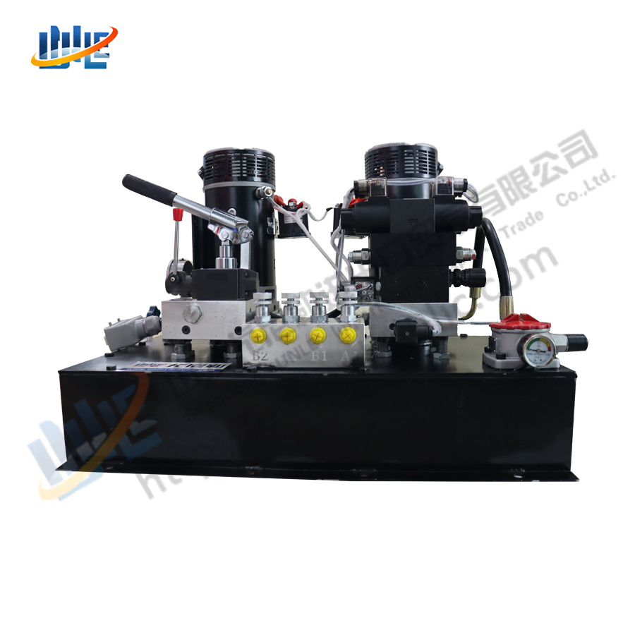 1.6kw dc small ac/dc electric hydraulic power unit automatic 12V 24V ...