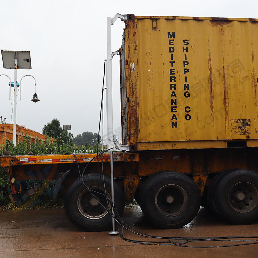 Container lifting system outrigger two way steel hydraulic cylinder ...