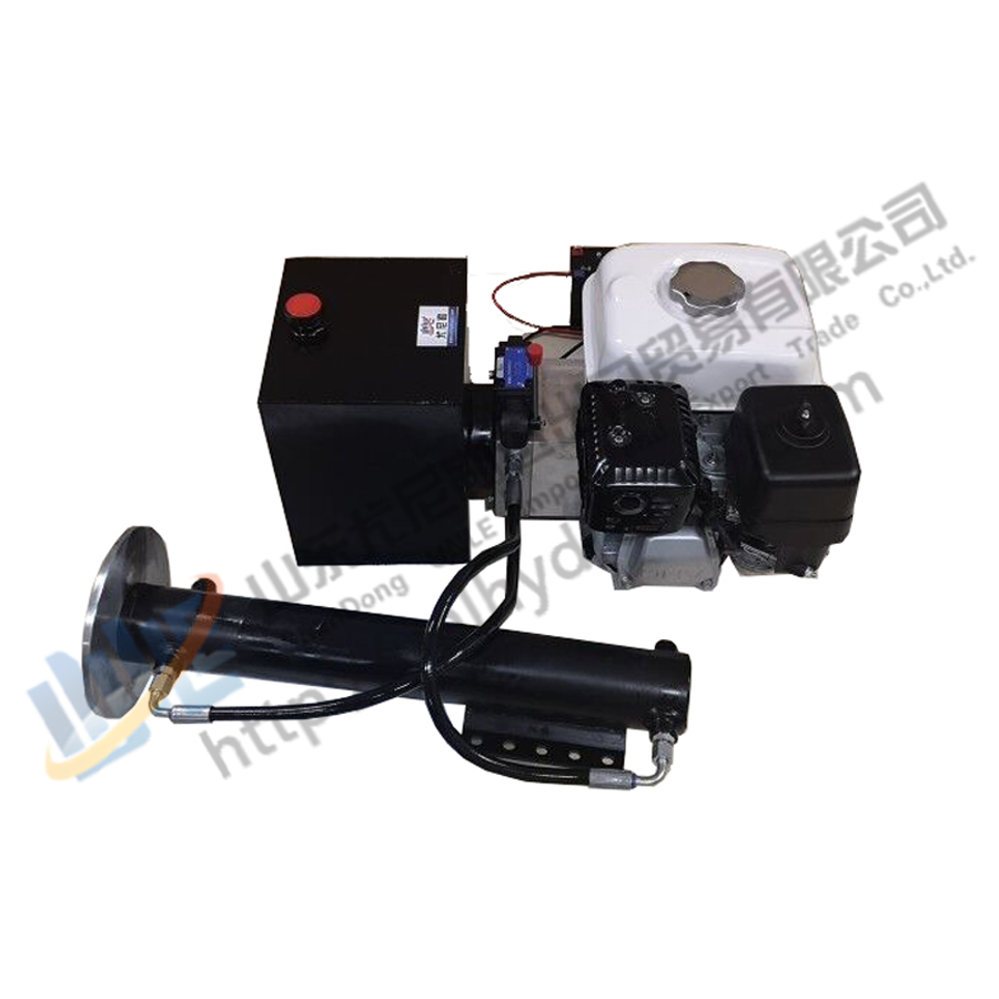 Remote control engine driven hydraulic power unit gasoline hydraulic ...