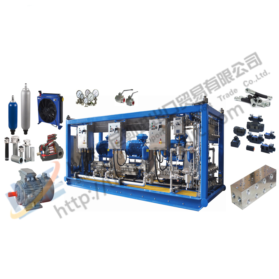 Best quality CE Warranty AC 220V 380V 415V hydraulic power units power ...