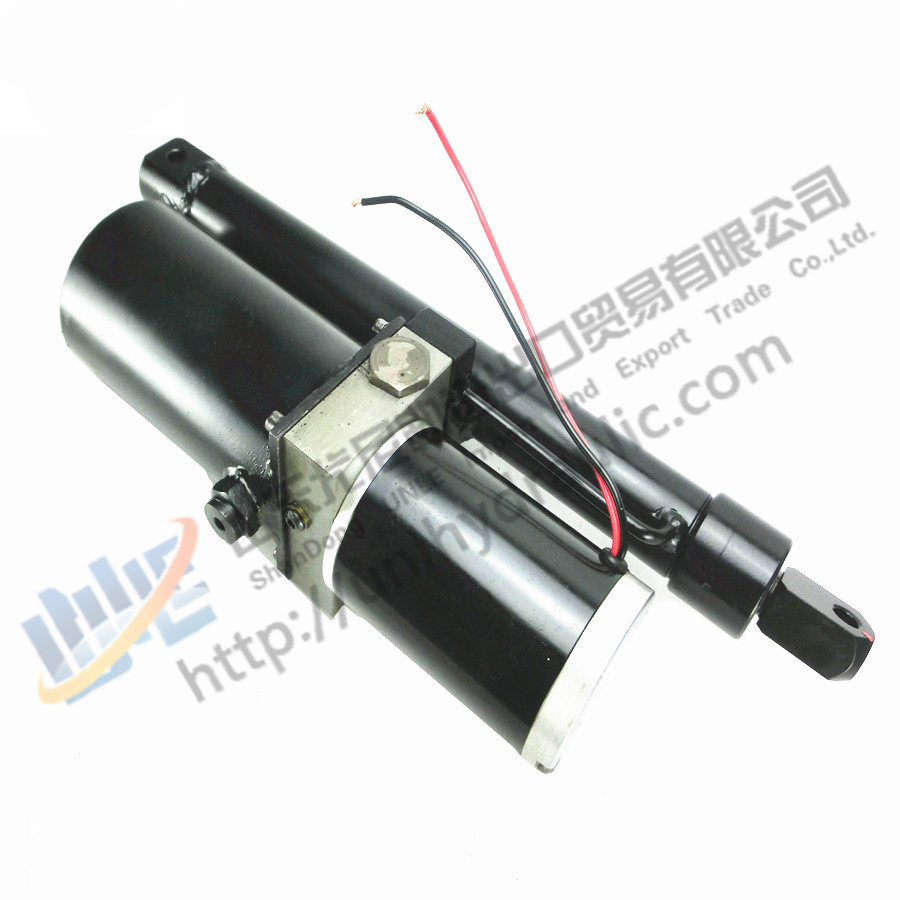 Fully enclosed two-way hydraulic system linear actuator small electric ...