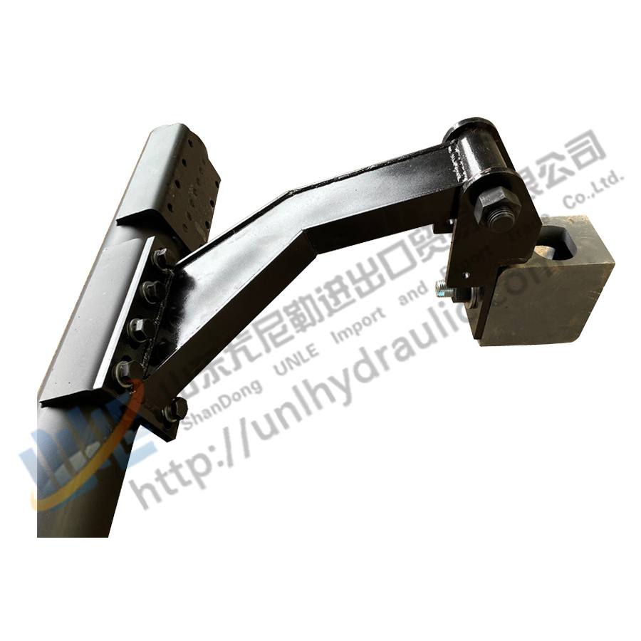 Container support leg hydraulic lift cylinder container hoist system ...