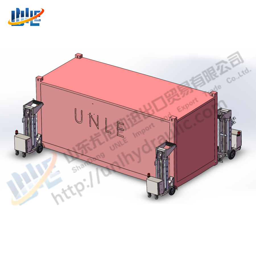 Container lifting system 20 ft prefab container house hydraulic jack for loading - Buy 20ft ...