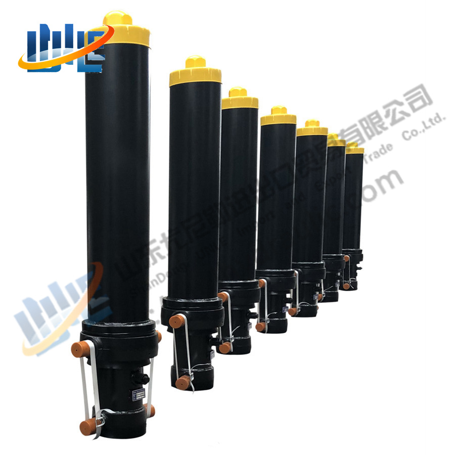 non-standard pump dump truck trailer 6 ton 60a engine lift hydraulic hoist cylinder - Buy ...