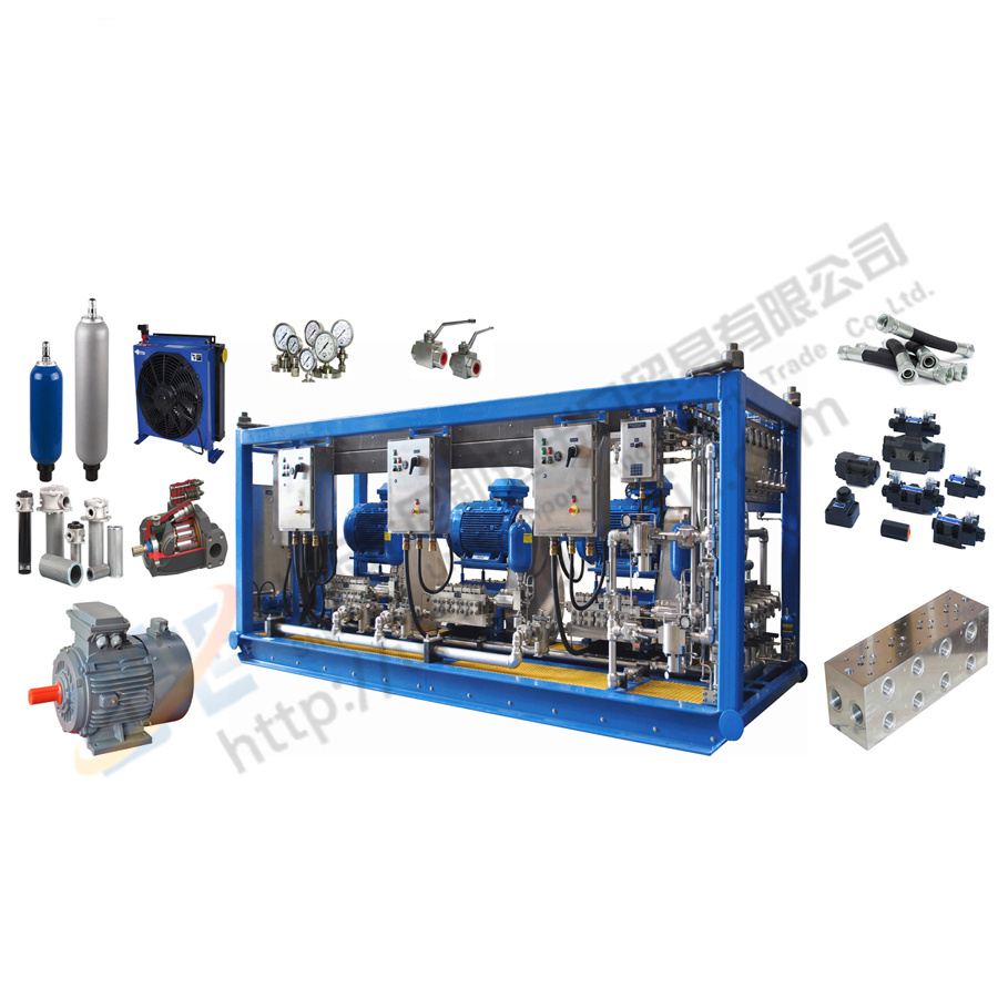 High pressure hydraulic station hydraulic power unit 220v for press ...