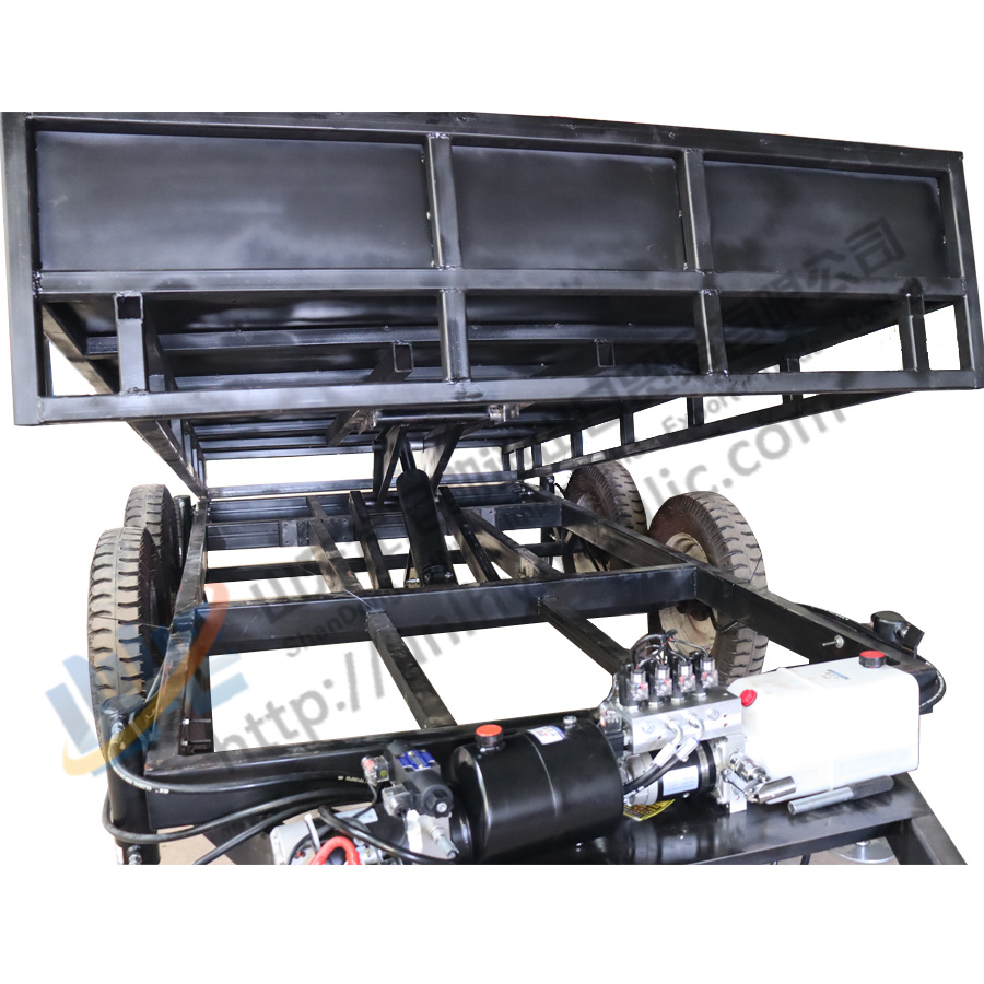 hydraulic sccissor lift dumper trailer 10 ton dump trailer scissor lift ...