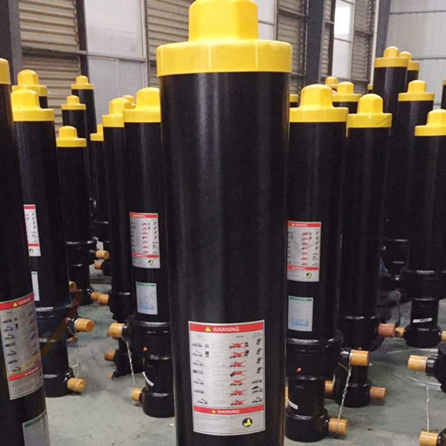 custom 1500mm types of 5 stage telescopic 30 ton hydraulic cylinders ...