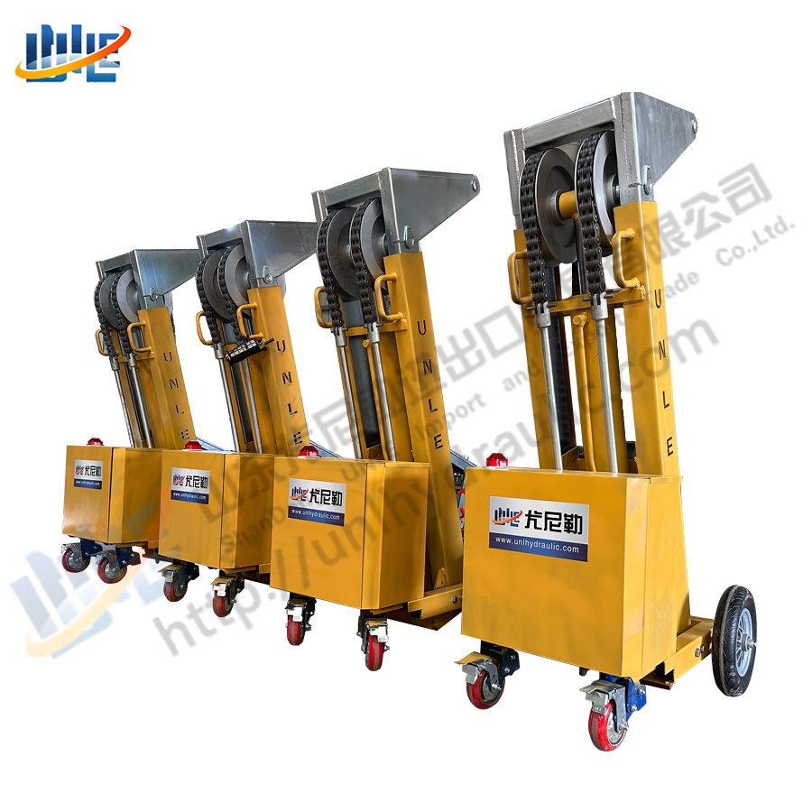 30 tons automatic hydraulic jacks for Shipping container hydraulic ...