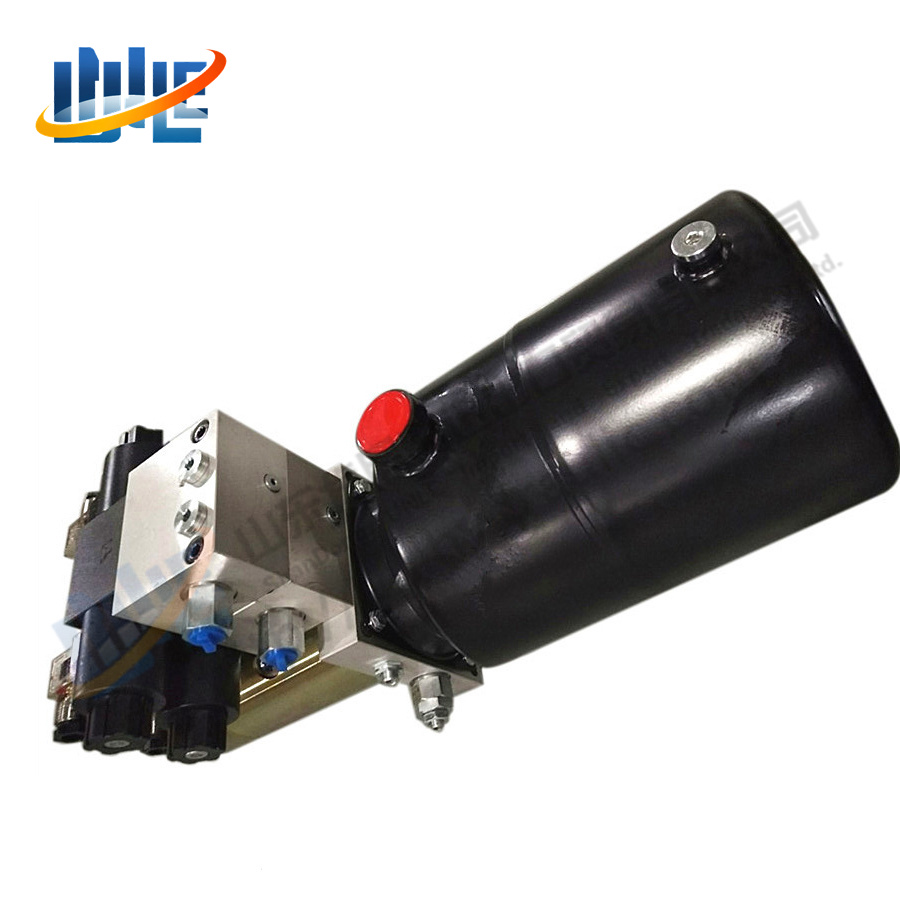 Dump trailer trucks use hydraulic cylinder battery tripping units power ...