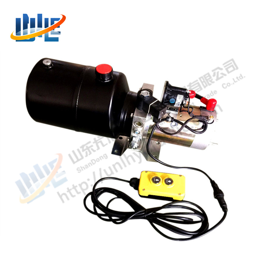 Double-Acting 12 Volt DC Electro Hydraulic Power Unit Trailer lifting ...