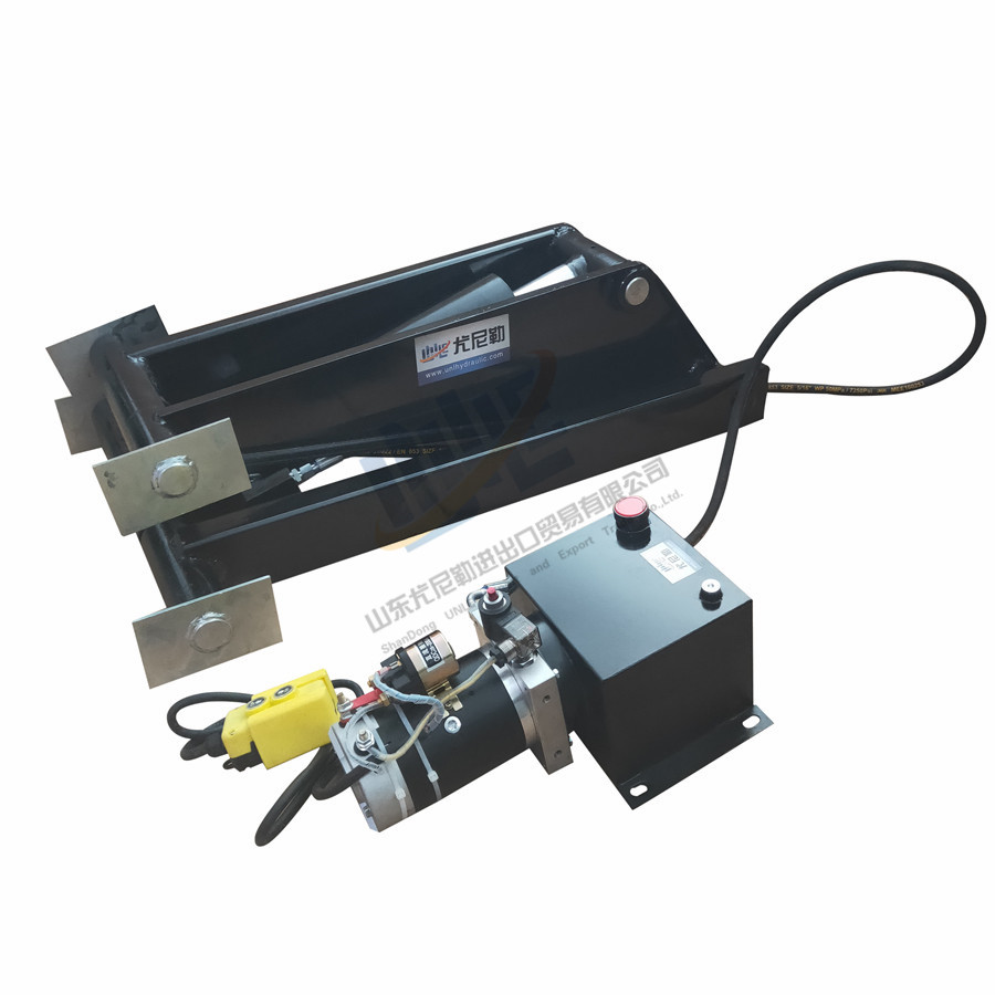 Tipper trailer underbody hydraulic hoist with cylinder and pump - Buy ...