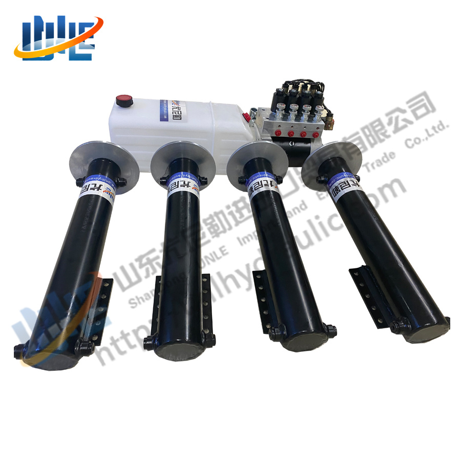 Hydraulic automatic leveling system RV hydraulic support leg cylinder ...