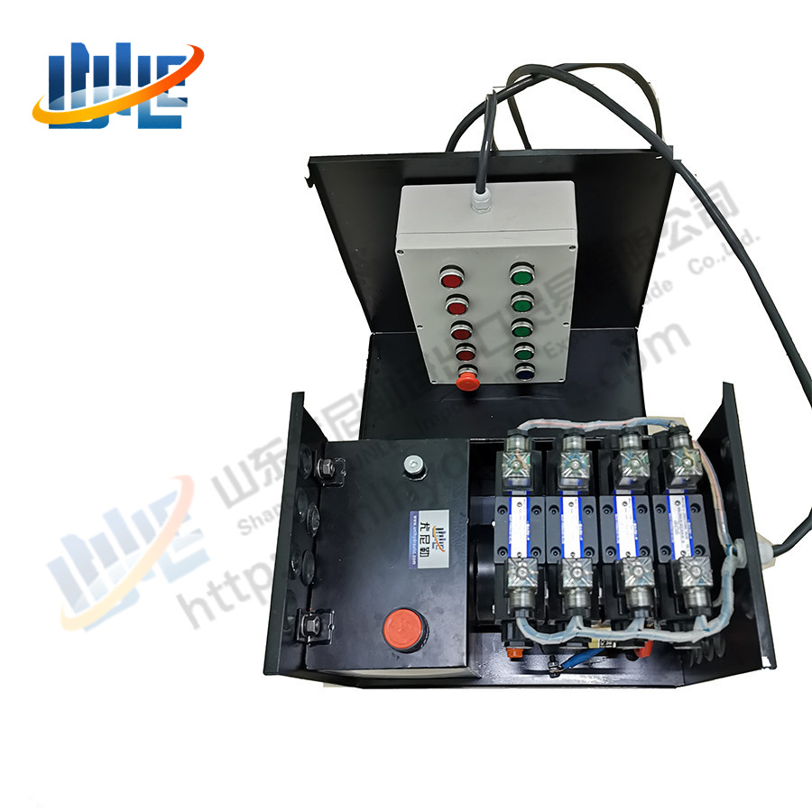 Electric hydraulic power pack unit 12v 24v dc single action for truck ...