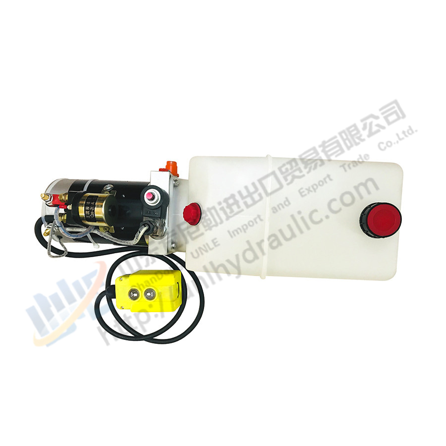 12v 24v dc double acting hydraulic power unit for tipper trailer - Buy ...