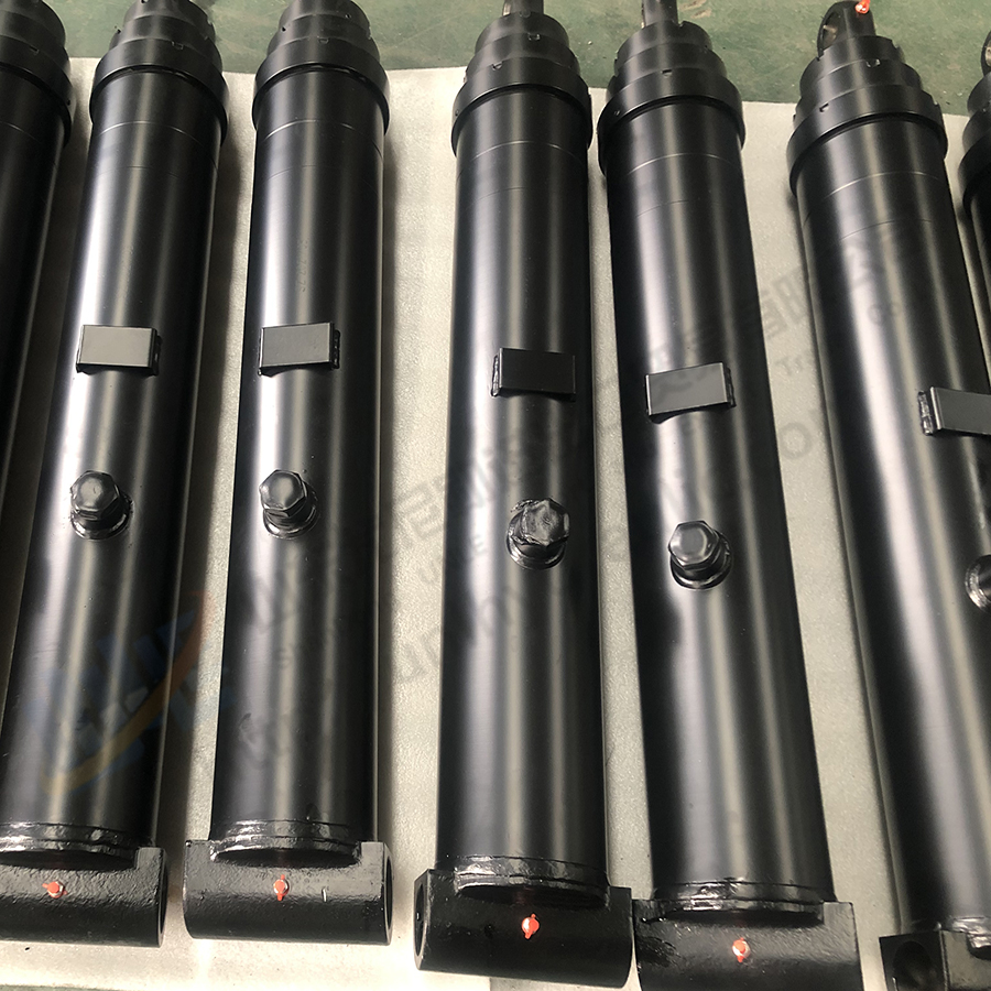 5 Stage Single Acting Tilt Hydraulic Cylinder for Tipper Truck - Buy 5 ...