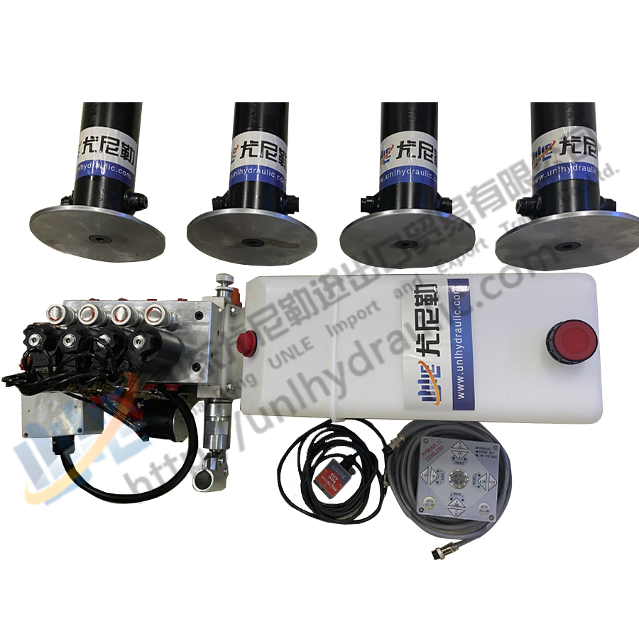 RV Camper Motorhomes Extend Length 900mm hydraulic leveling system ...