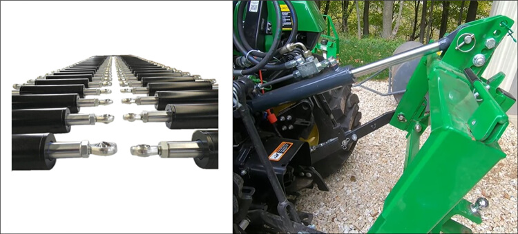 Agricultural Top Link 3 Point Connect Compact agricultural hydraulic ...