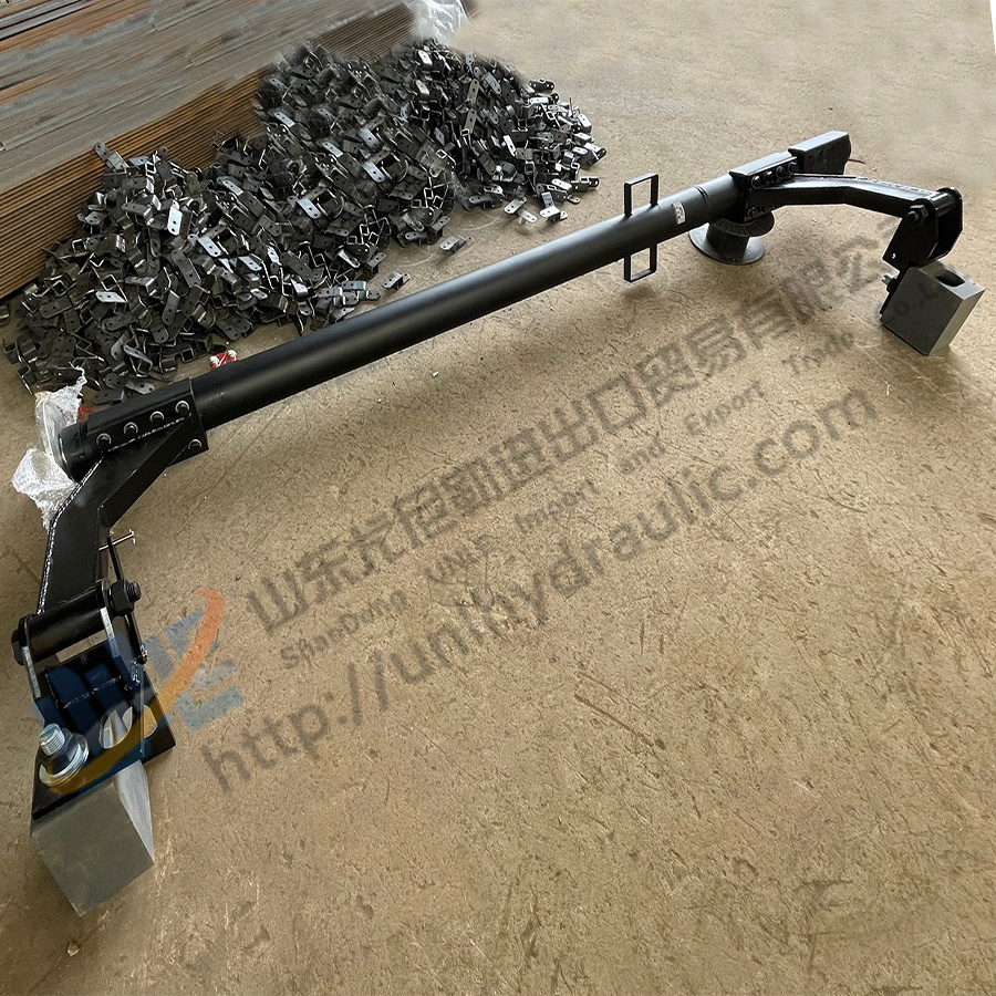 Container lifting system outrigger two way steel hydraulic cylinder ...