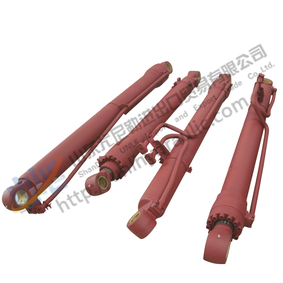 Double Acting Excavator Arm Hydraulic Cylinder Ram - Buy Double Acting ...