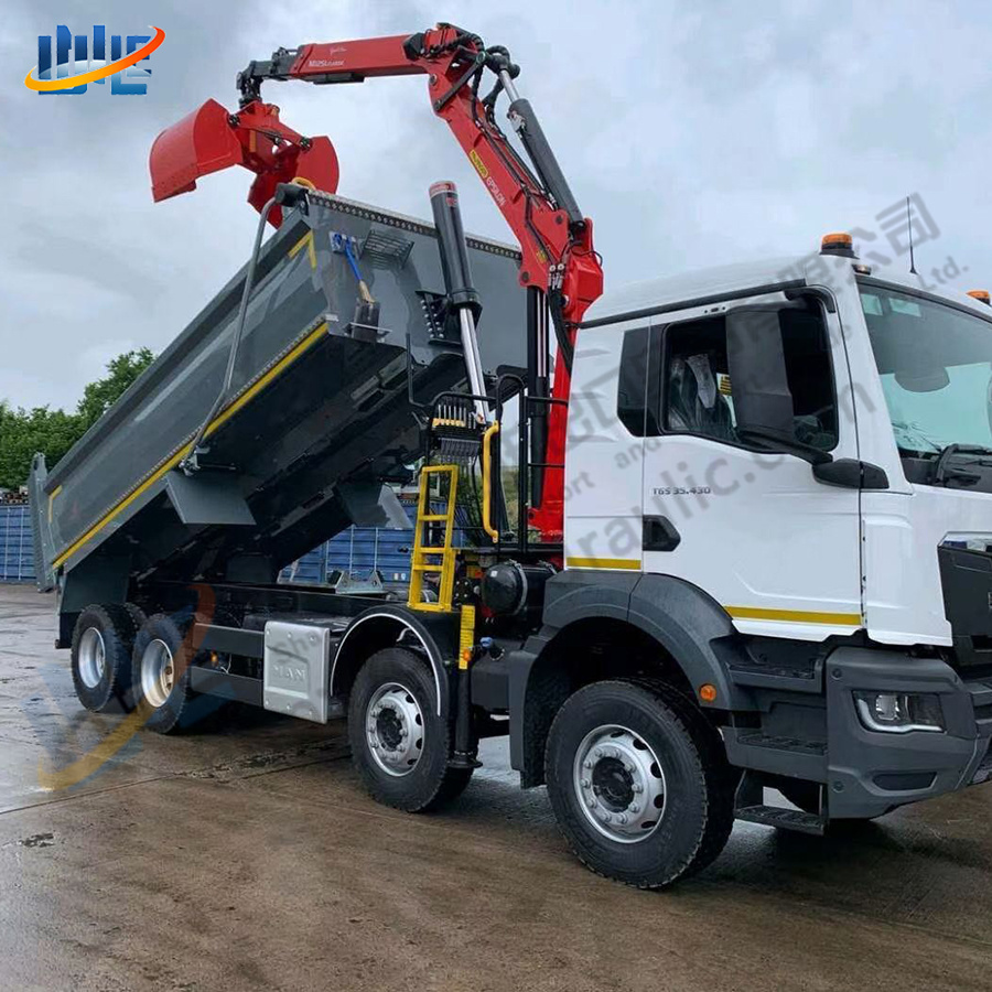 30 ton 40 ton long stroke dump truck multi stage cylinder lifting ...